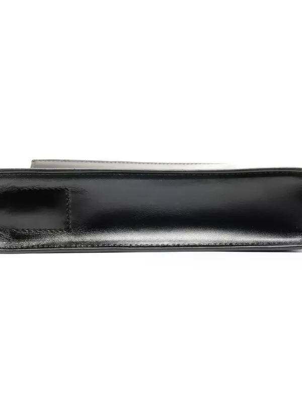 JIL SANDER 2015 Small Tangle Leather Crossbody Bag - Black