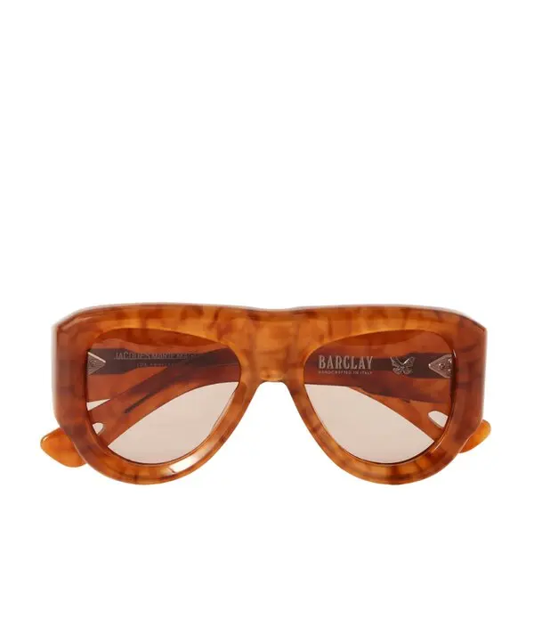JACQUES MARIE MAGE Barclay D-frame Sunglasses - Tortoiseshell