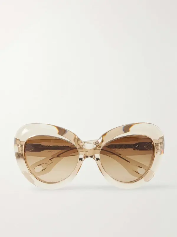 JACQUES MARIE MAGE Monarch Round-frame Sunglasses