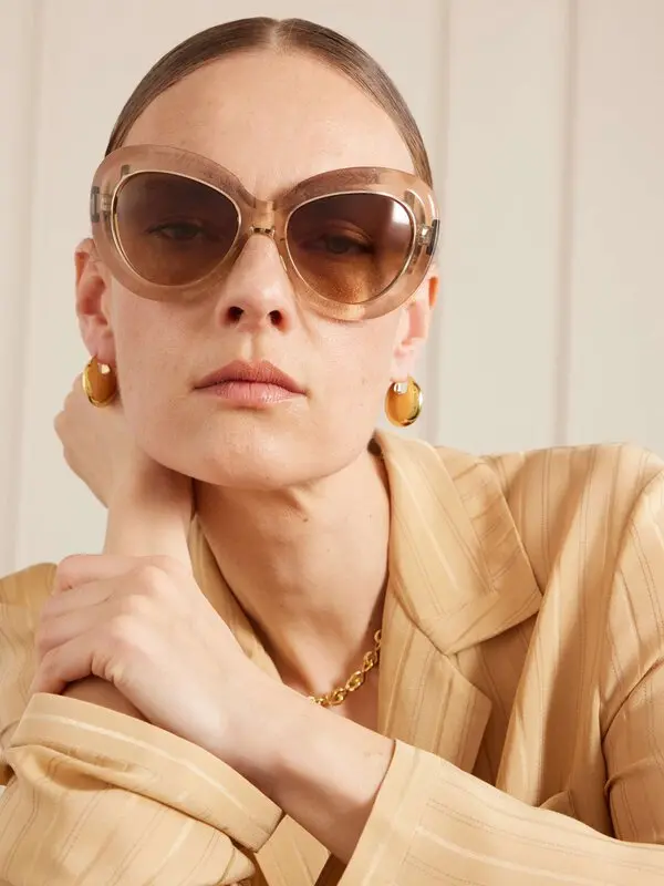 JACQUES MARIE MAGE Monarch Round-frame Sunglasses