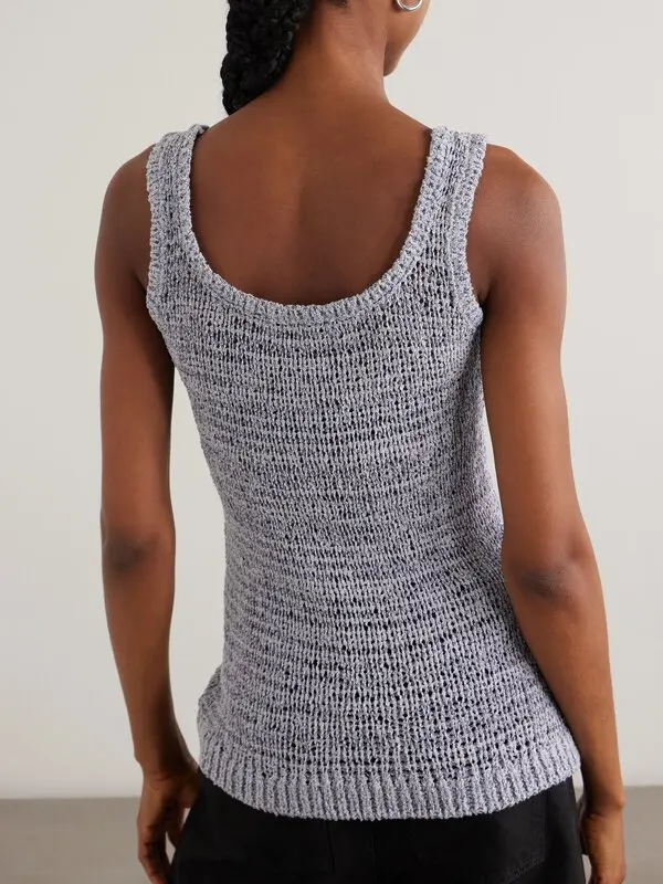 LIBEROWE Open-knit Tank