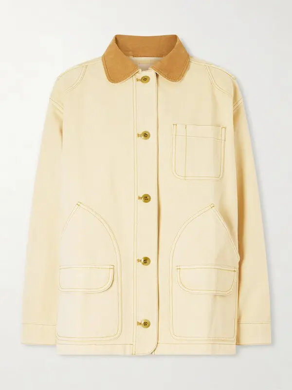 DÔEN Pascual Cotton-canvas Jacket - Neutrals