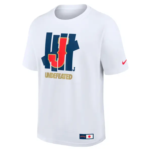 Nike Japan National Baseball Team 2026 World Baseball Classic Complex Undefeated T-shirt - White
