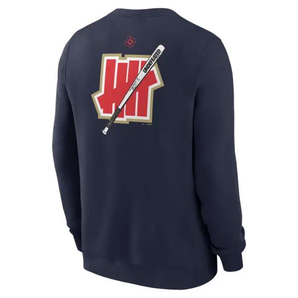 Nike Japan National Baseball Team 2026 World Baseball Classic Complex Undefeated Pullover Crew