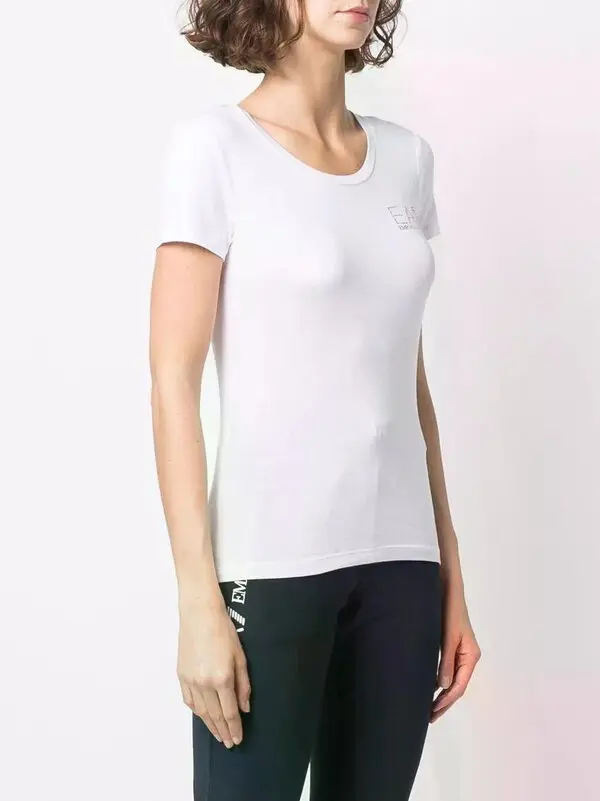 EA7 Logo-print Short-sleeved T-shirt