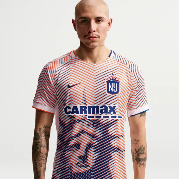 Nike Gotham Fc Stadium Away Dri-fit Nwsl Replica Jersey - White