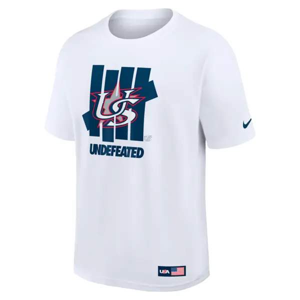 Nike Usa Baseball 2026 World Baseball Classic Complex Undefeated T-shirt - White