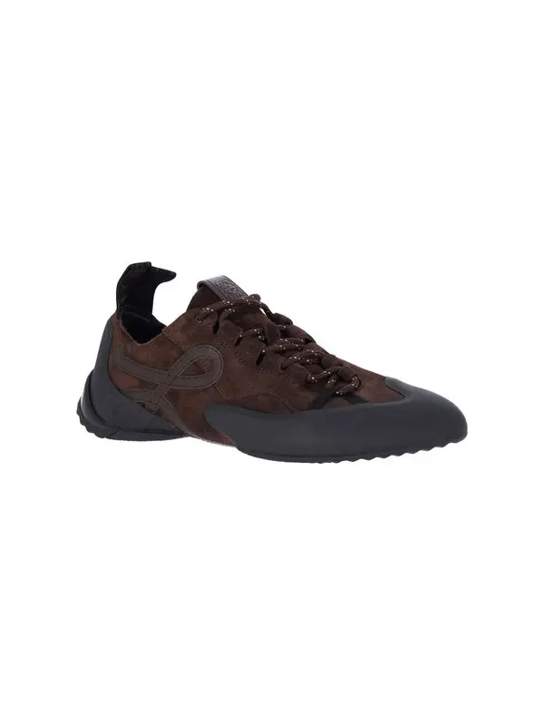 Loewe Grip Sneakers - Brown