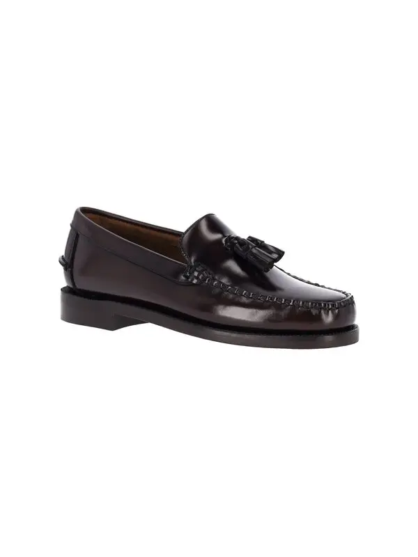 SEBAGO Classic Will Leather Tassel Loafers - Brown