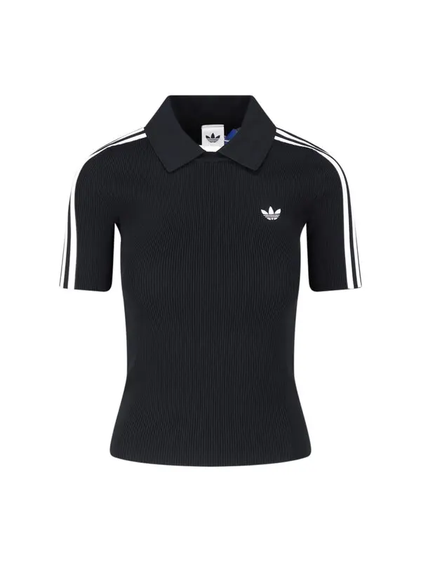 Adidas Ribbed T-shirt - Black