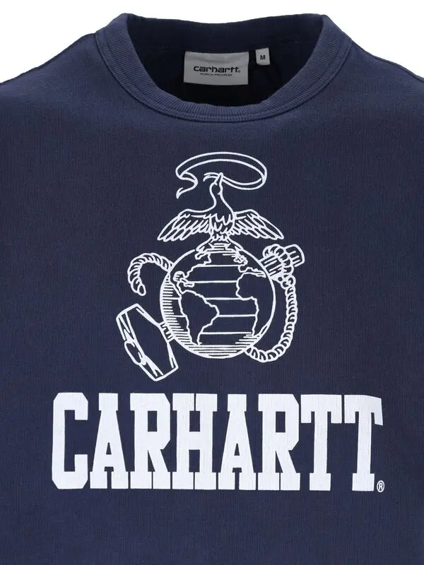 Carhartt Work In Progress Pond Corps Sweatshirt - Blue