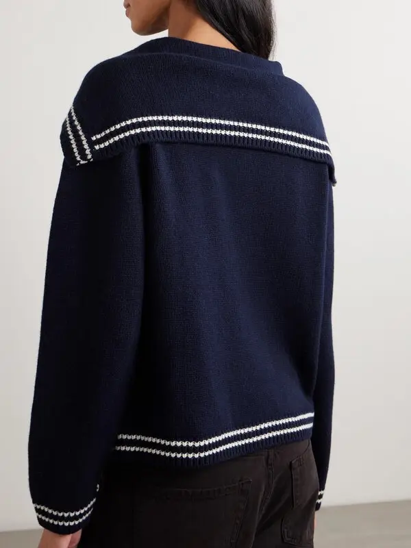 &daughter Saoirse Sailor Striped Cardigan