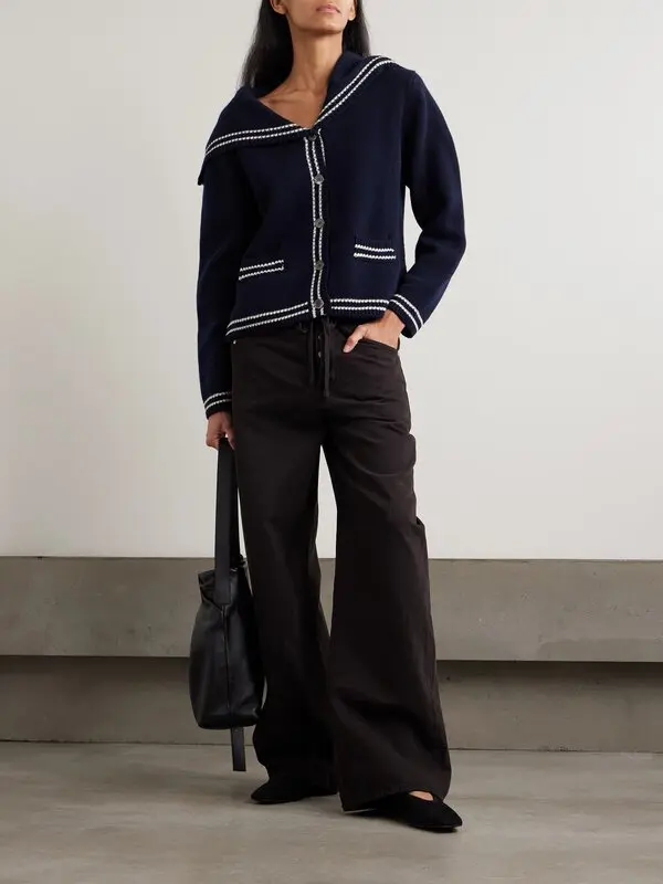 &daughter Saoirse Sailor Striped Cardigan