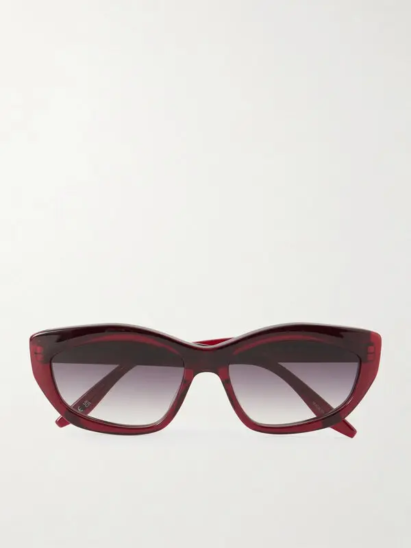 Barton Perreira Bessie Cat-eye Sunglasses - Red