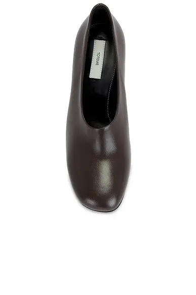 TOTEME Contour Nappa Pump - Bark