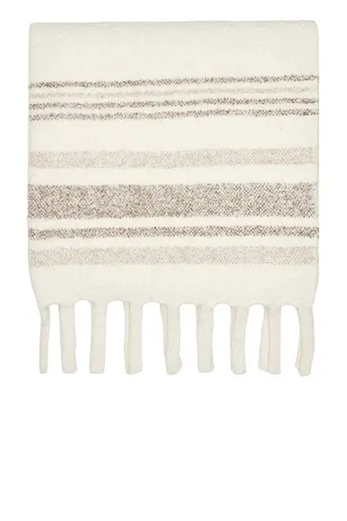 Jenni Kayne Sheridan Throw - Ivory