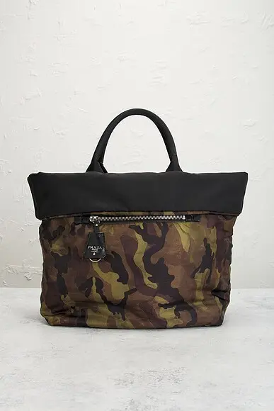 Prada Reversible Camouflage Handbag