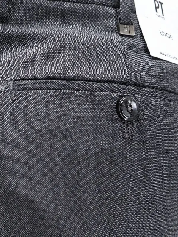 PT TORINO Dandy Deluxe Virgin Wool Trousers