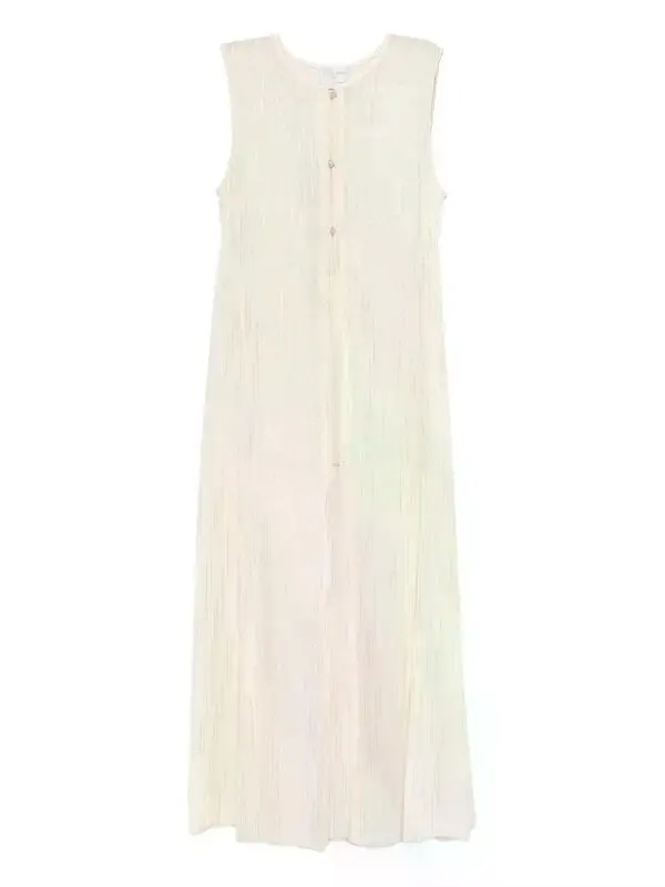FORTE_FORTE Buttoned Sleeveless Coat