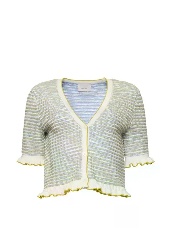 Cinq À Sept Clem Ruffled Cardigan