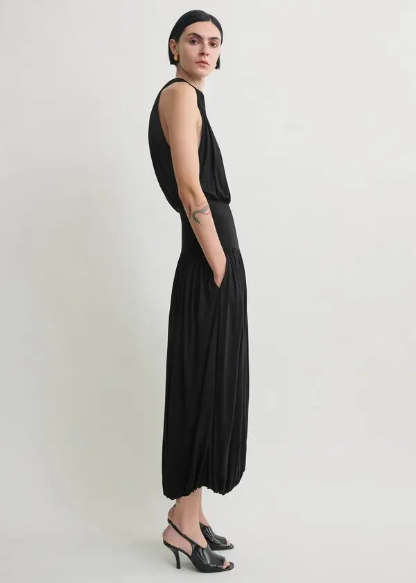 TOTEME Viscose Gathered Occasion Dress