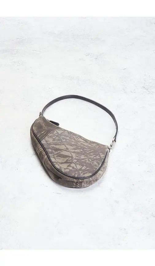 Undefined Dior Vintage Denim Saddle Bag