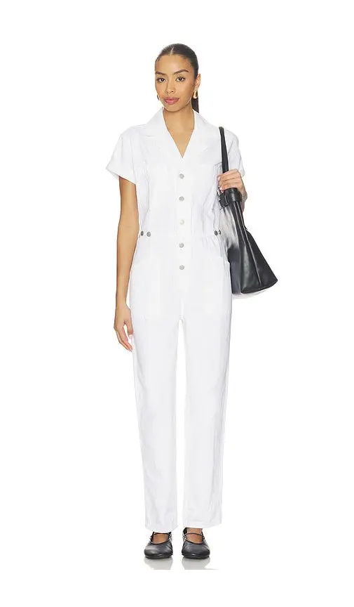 PISTOLA Grover Short Sleeve Field Suit - Vivid White