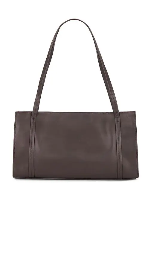 ST. AGNI Minimal Pocket Bag In Chocolate - Coffee