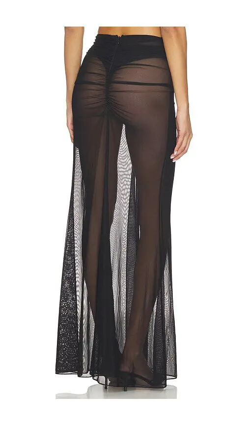 Lapointe Ruched Maxi Skirt