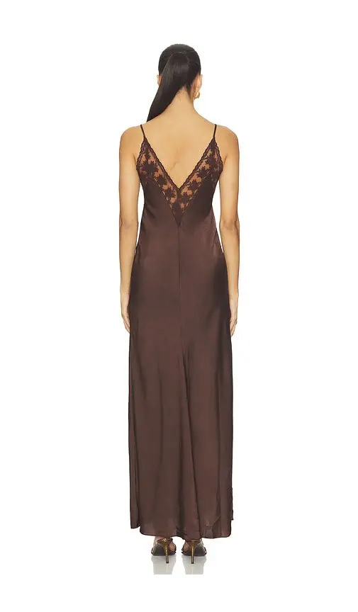 Bardot Bonita Lace Trim Maxi Dress