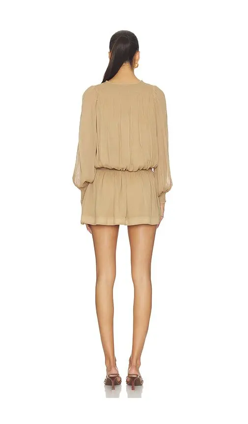 Free People Sunbeam Mini Dress - Tannin