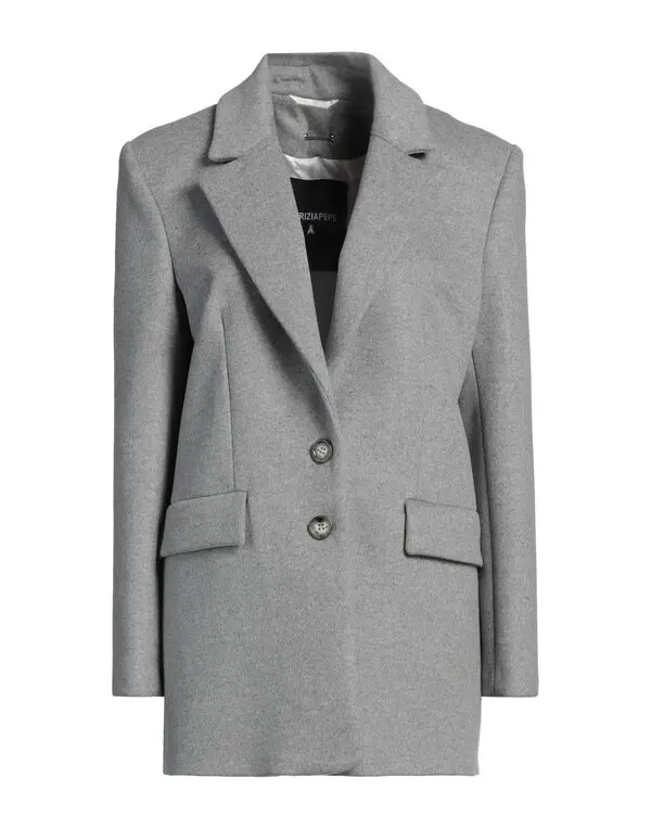Patrizia Pepe Single-breasted Flannel Blazer