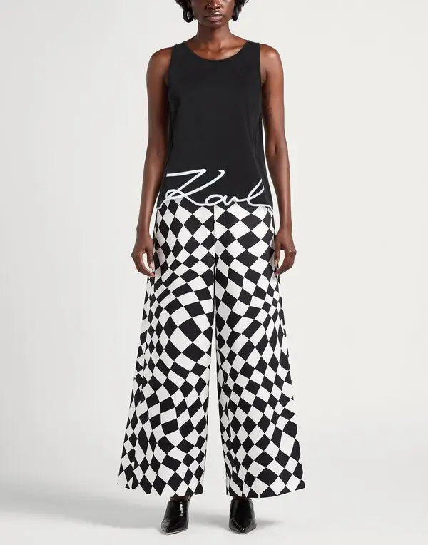 Karl Lagerfeld Tank Top Organic Cotton - Black
