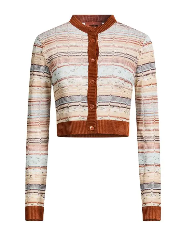 Missoni Intarsia-knit Cropped Cardigan