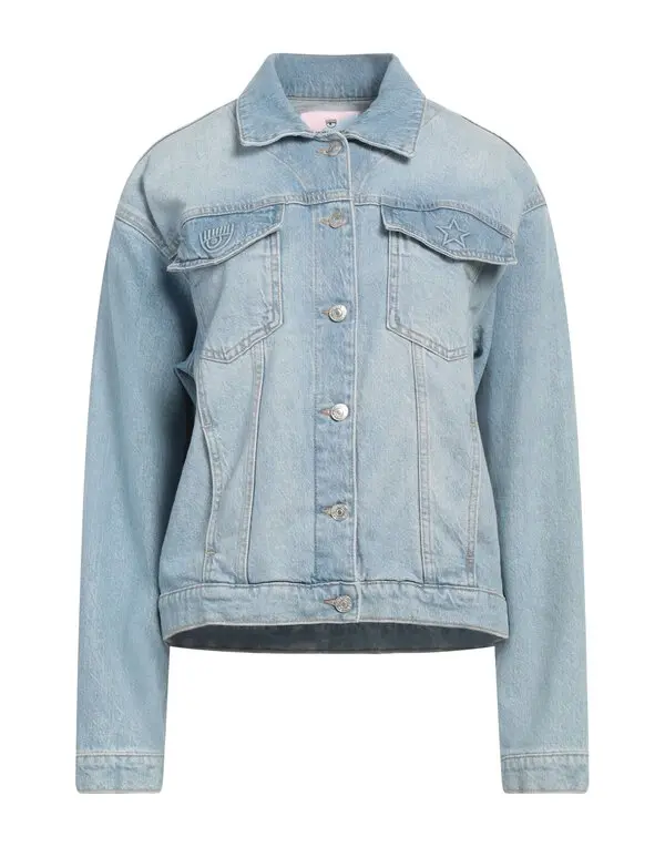 CHIARA FERRAGNI Denim Trucker Jacket