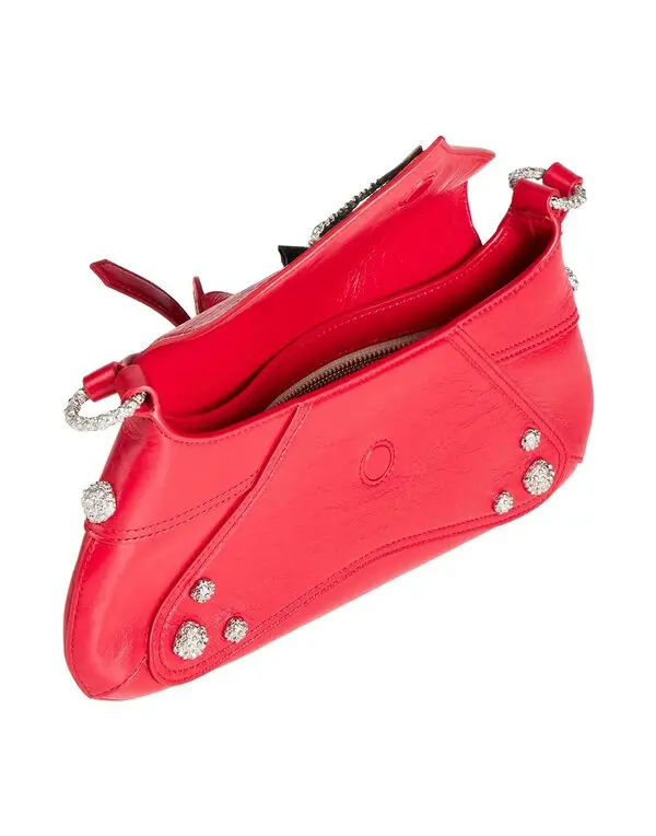 Pinko Leather Baguette Bag