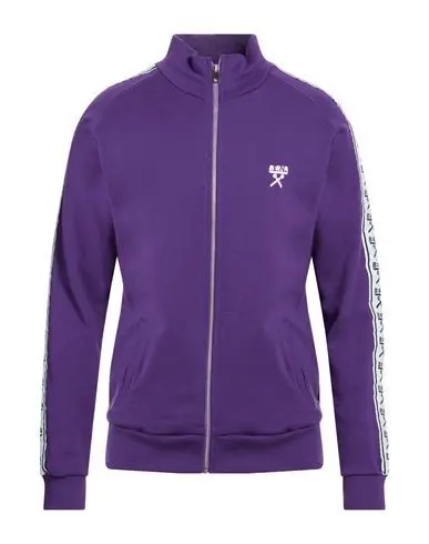BERNA Cotton French Terry Sweatshirt - Purple