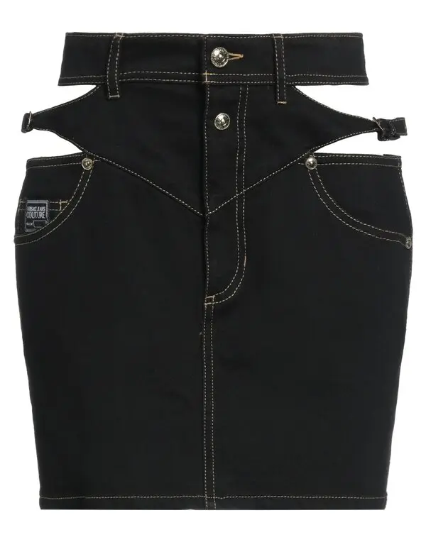 Versace Denim Pencil Skirt