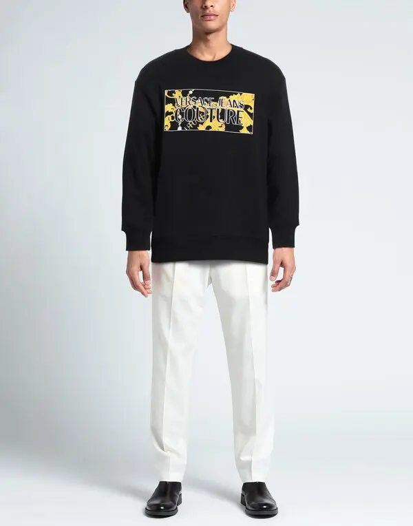 Versace Cotton-elastane Fleece Sweatshirt
