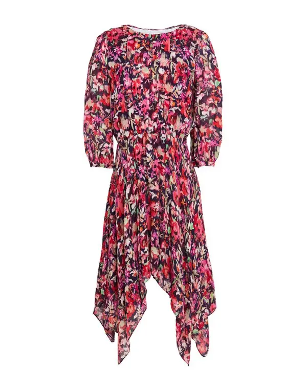 Patrizia Pepe Midi Floral Print Dress