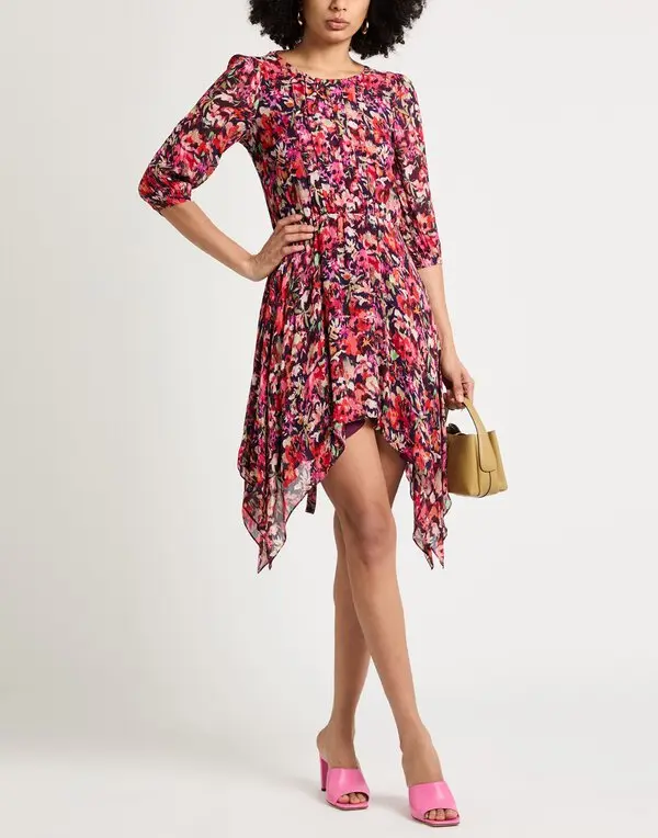 Patrizia Pepe Midi Floral Print Dress