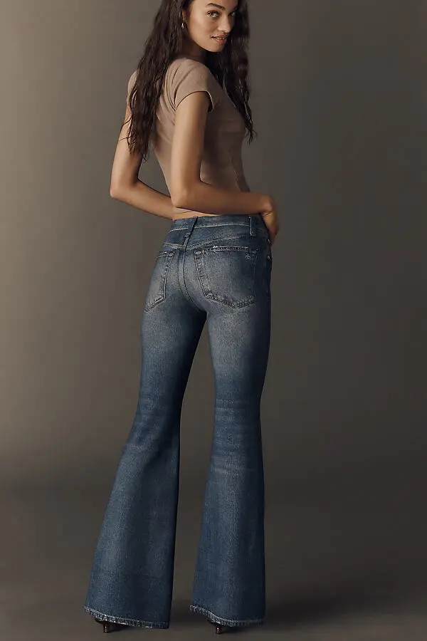 Rag & Bone Miramar Ponte Flare Jeans - Cosmo