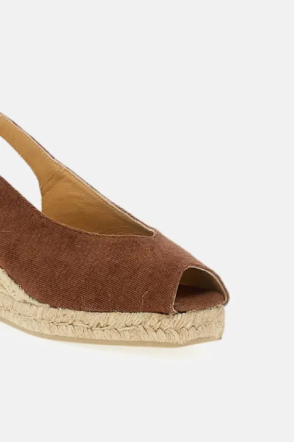 CastaÑer Dosalia Wedge Espadrilles - Marrone