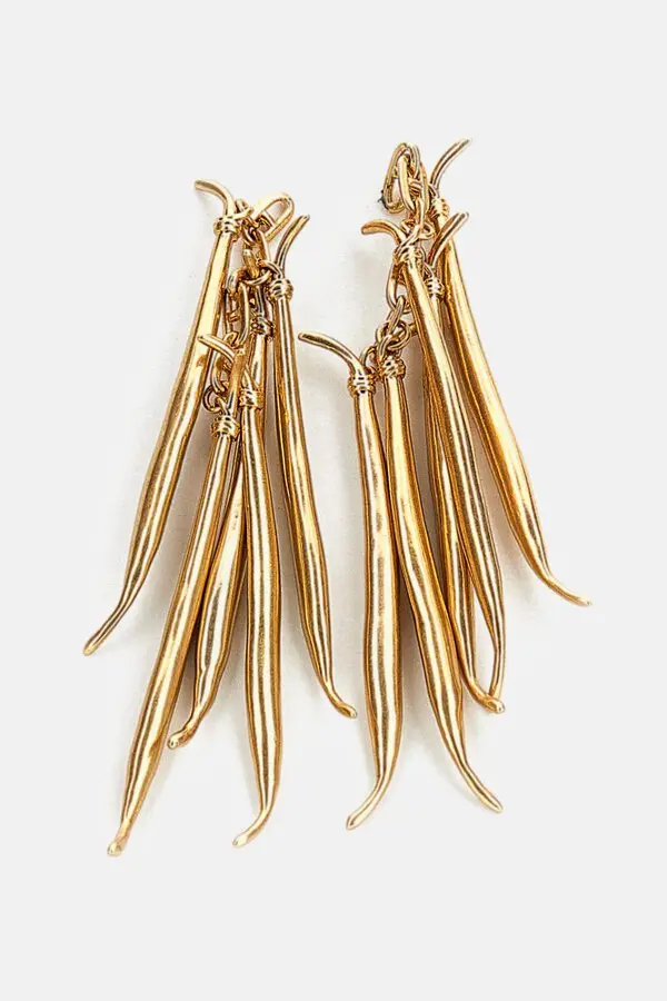 Jacquemus Drop Earrings - Gold