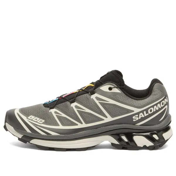 SALOMON Xt-6 Athletic Sneakers - Black/asphalt/castlerock