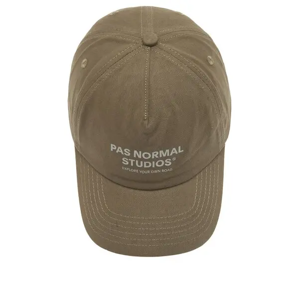 PAS NORMAL STUDIOS Off-race Cotton Cap - Mud