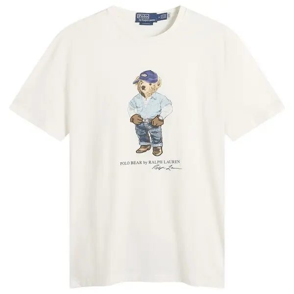 Polo Ralph Lauren Denim Bear T-shirt - Nevis-denim Bear
