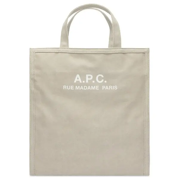 A.p.c. Recuperation Tote Bag - Light Grey