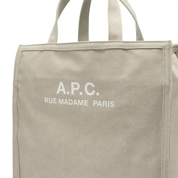 A.p.c. Recuperation Tote Bag - Light Grey