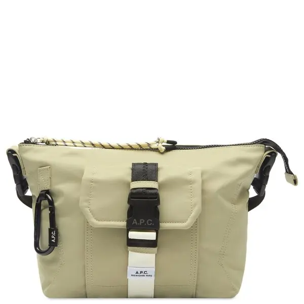 A.p.c. Trek Cross Body Bag - Mastic
